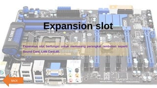 Motherboard | PPT