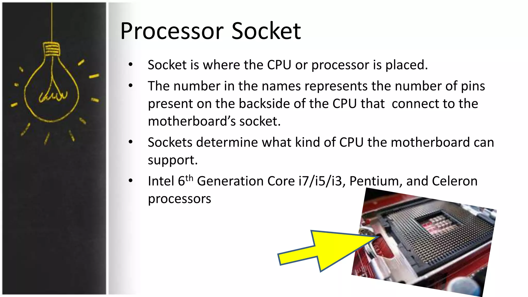 Introduction to Computer Engineering. Motherboard. | PPTX