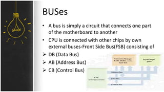 Introduction to Computer Engineering. Motherboard. | PPT