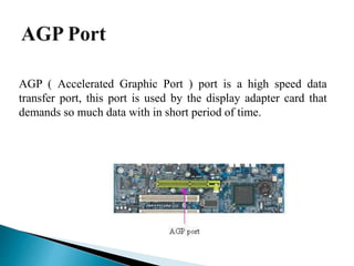 Motherboard | PPTX | Operating Systems | Computer Software and Applications