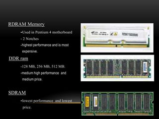 Mother board (Part's of Motherboard) | PPTX | Operating Systems ...