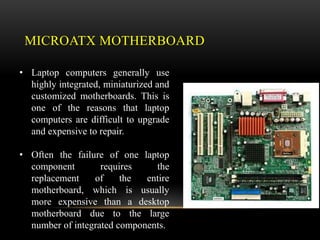 Mother board (Part's of Motherboard) | PPTX | Operating Systems ...