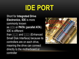 Motherboard | PPTX | Desktops | Computing
