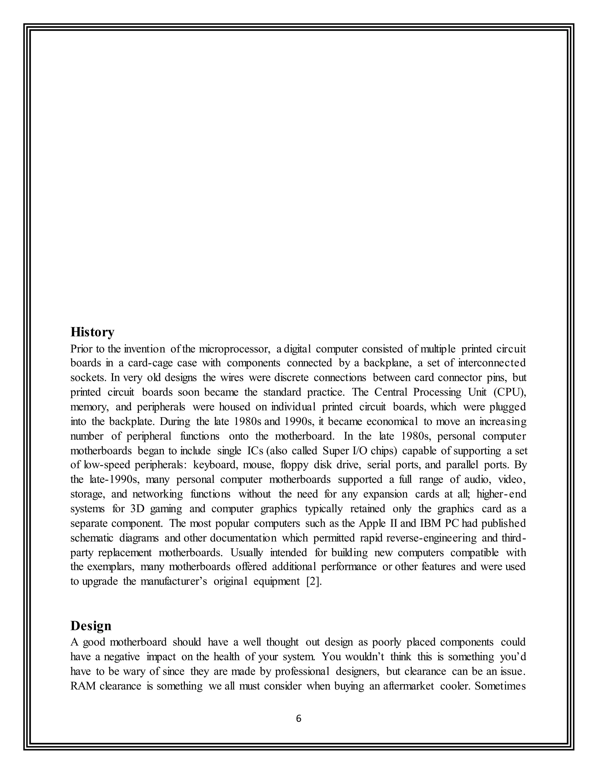 Motherboard | DOCX