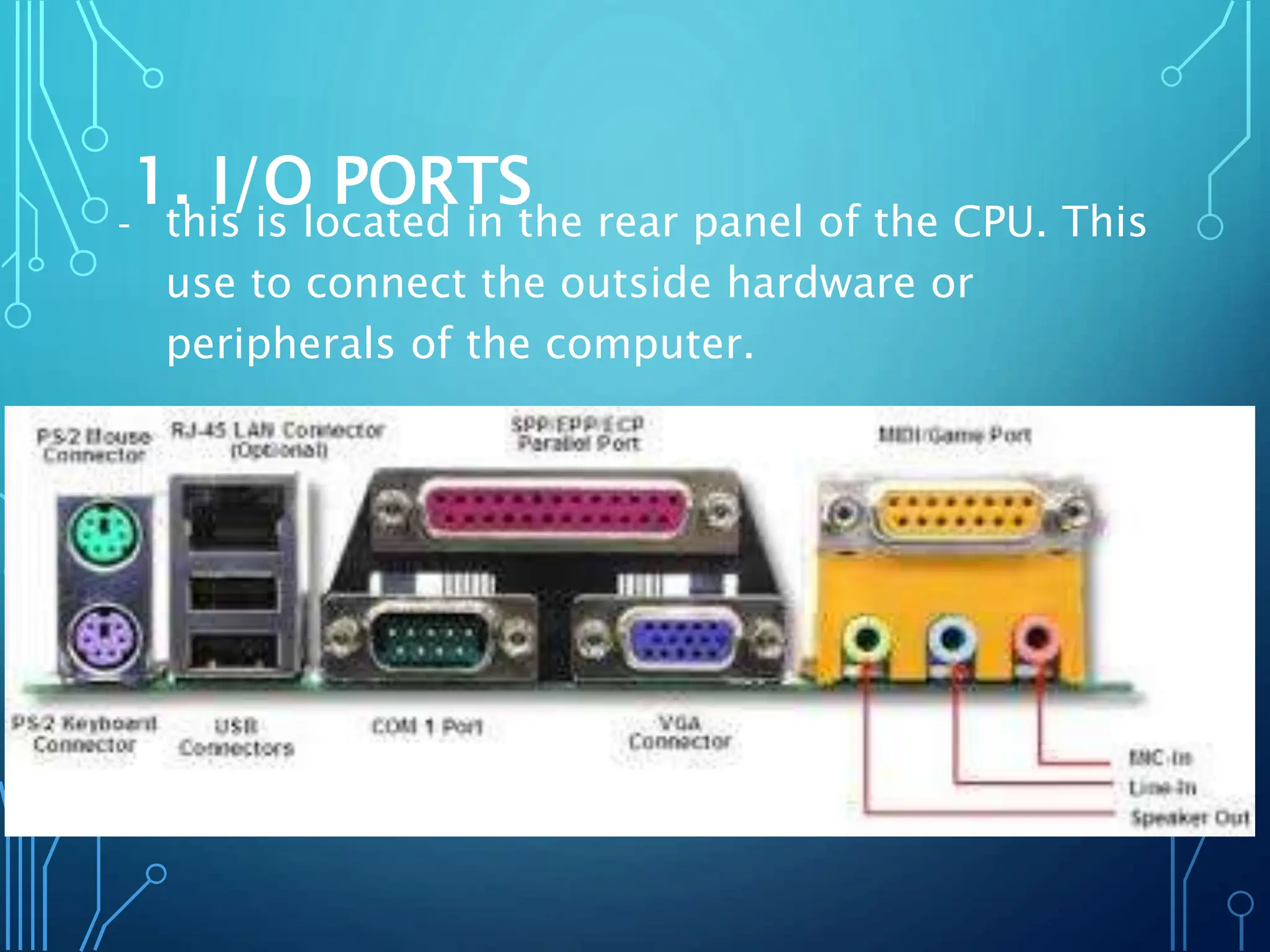 The Motherboard Parts and their Function | PPTX