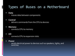 computer maintenance and repairMotherboard.ppt