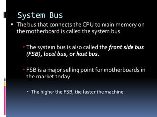 computer maintenance and repairMotherboard.ppt