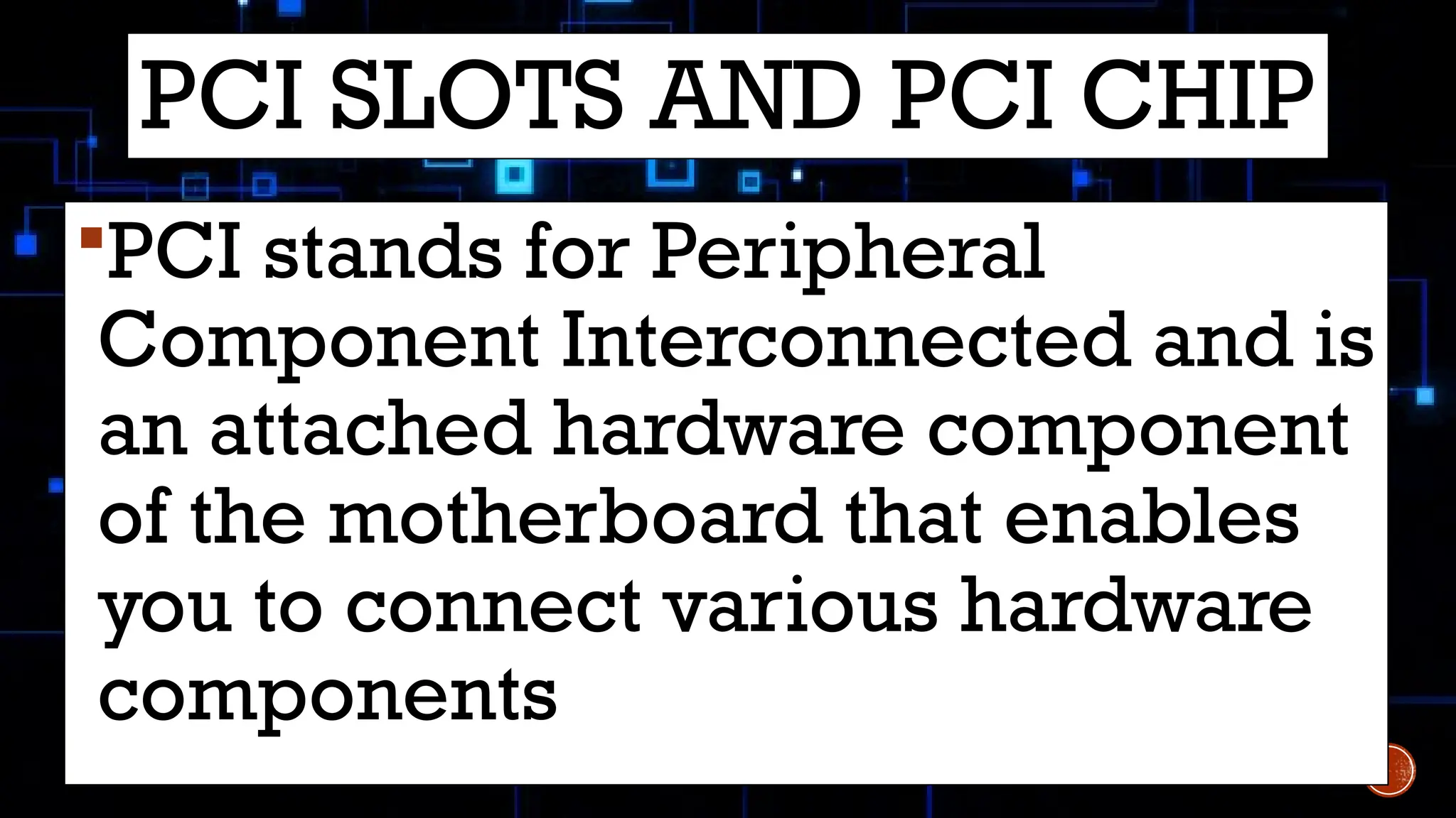 Concept and Parts of the Motherboard.pptx