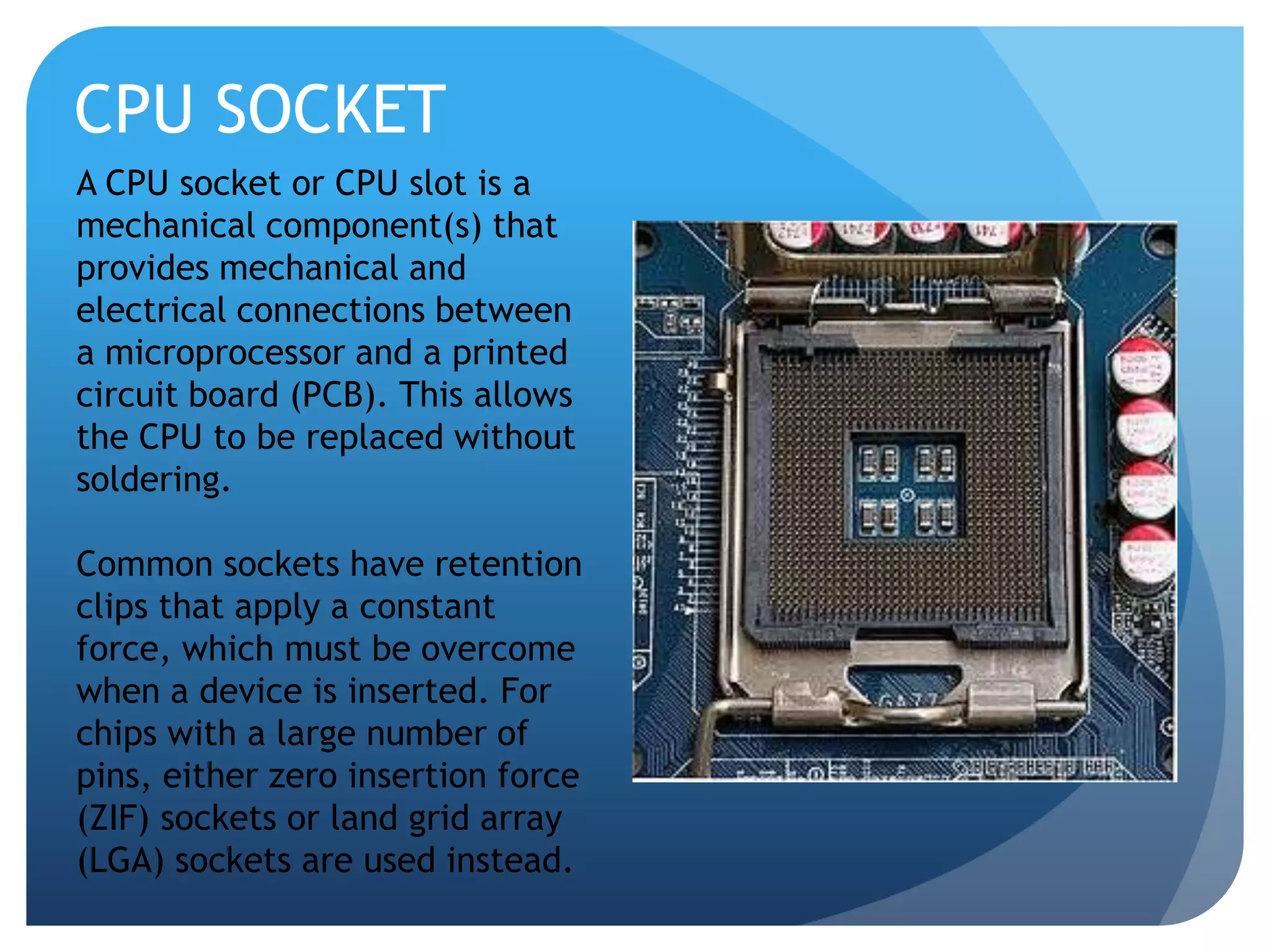 Motherboard and its components | PPTX