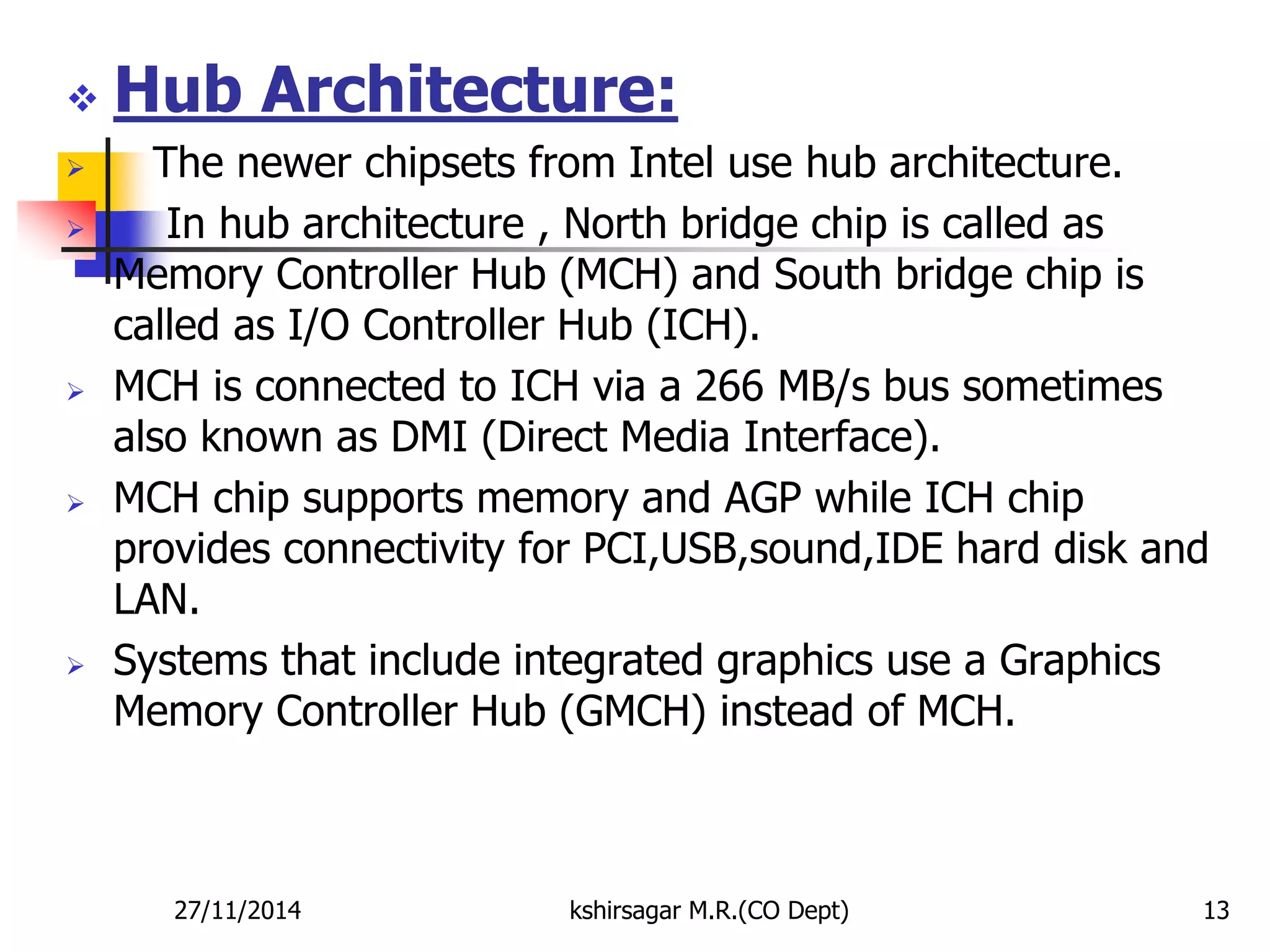 Motherboard and its components | PPSX