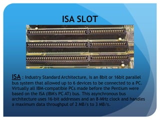 Motherboard arch. & component | PPTX