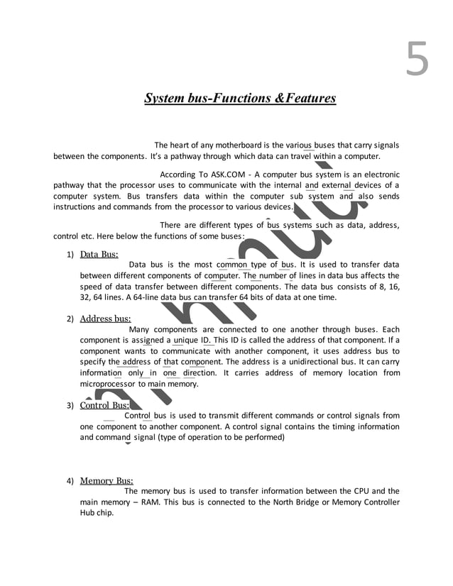 Motherboard components and their functions | DOCX | Computer Peripherals | Computing