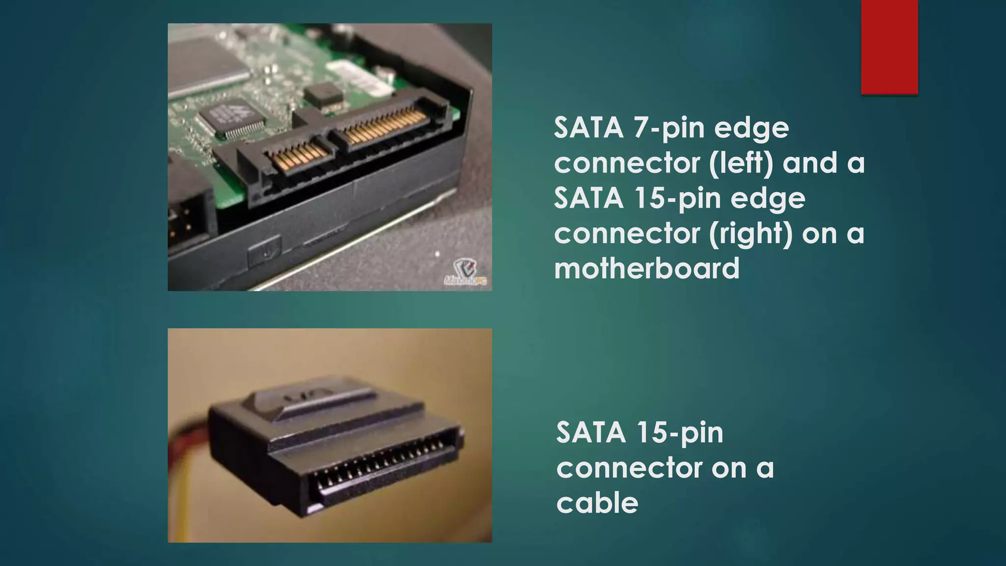 Motherboard connectores | PPTX
