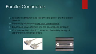 Motherboard connectores | PPT