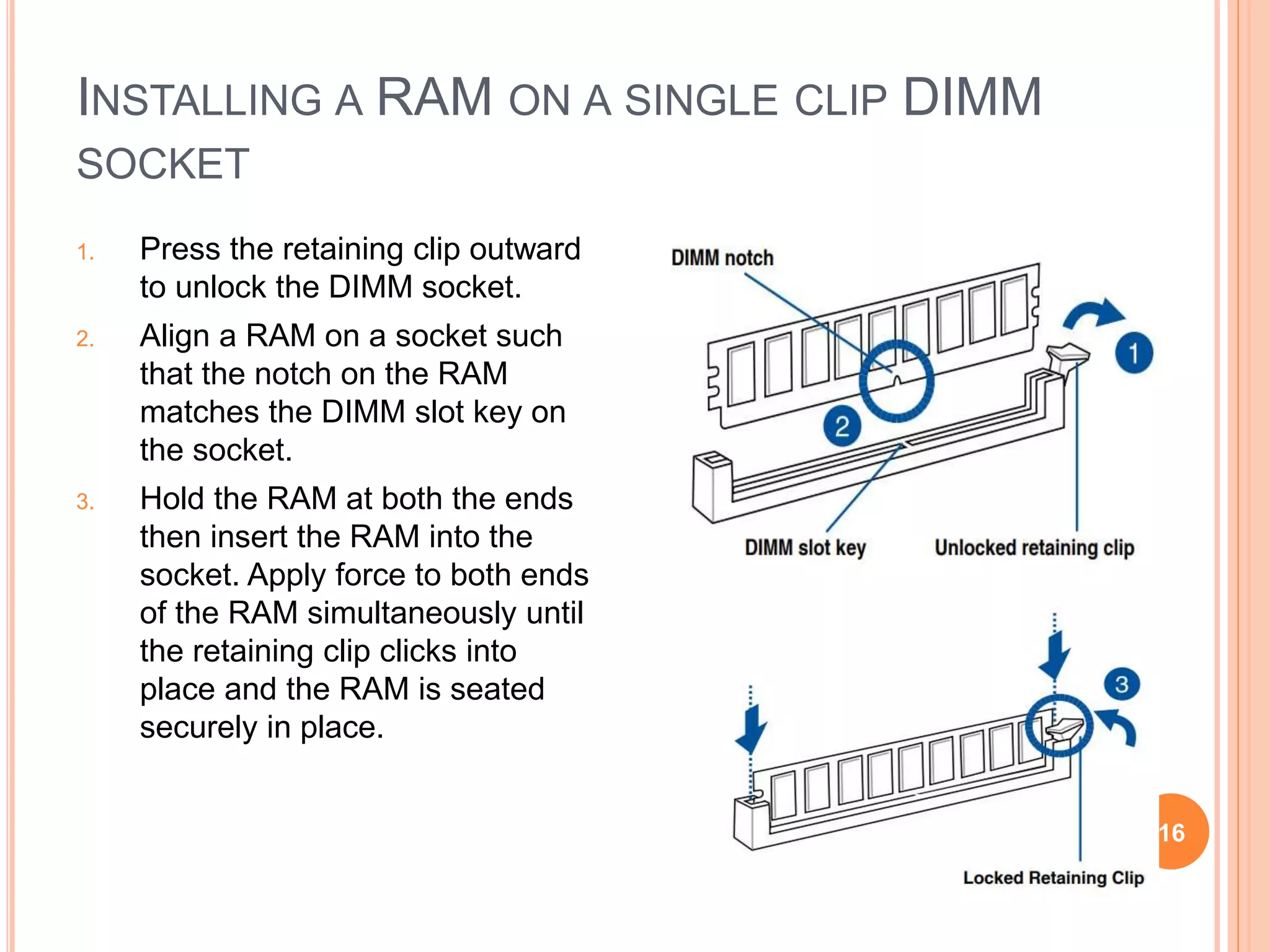 Introduction of Motherboard with labelling parts | PPT