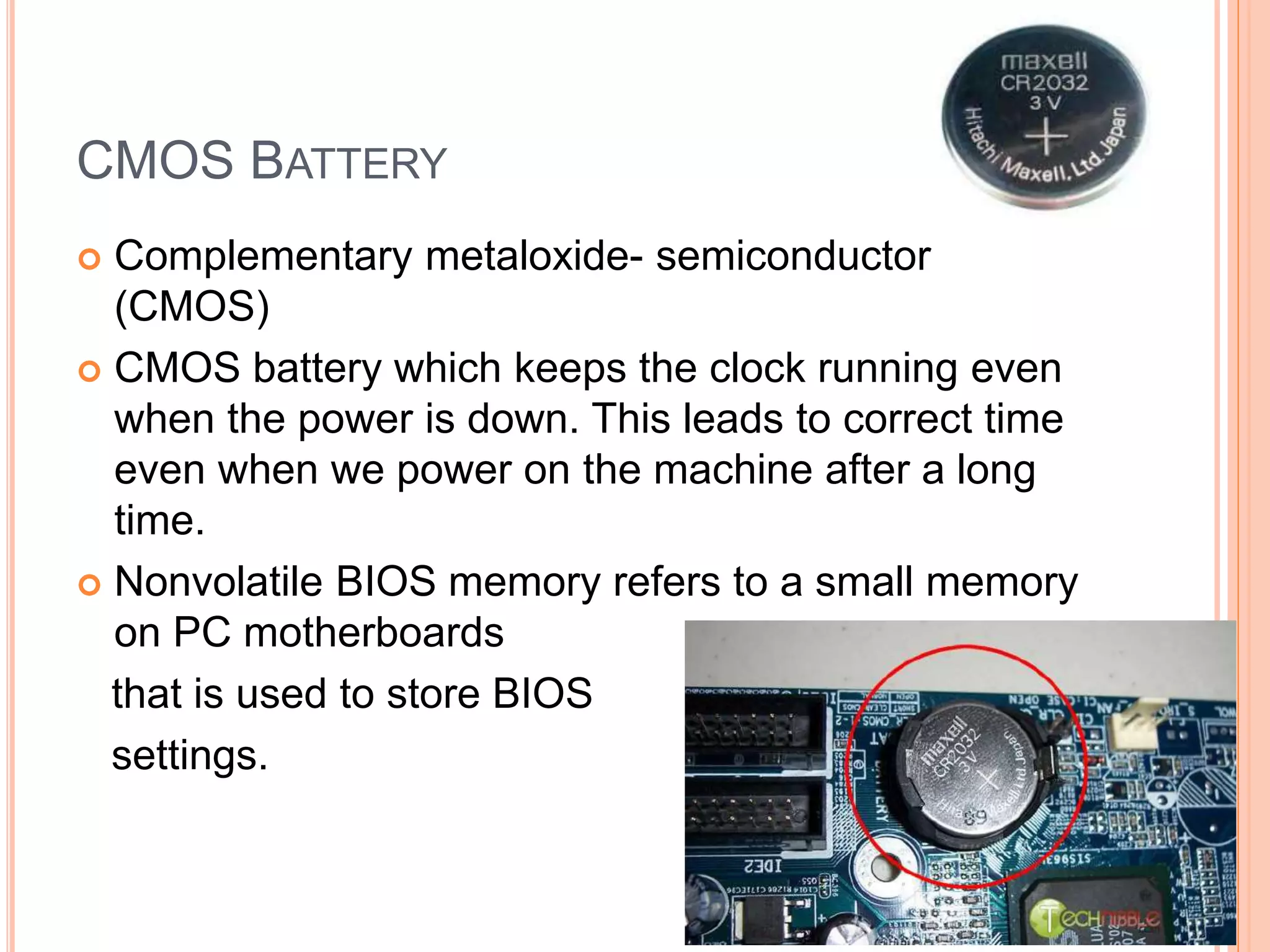 Introduction of Motherboard with labelling parts | PPT