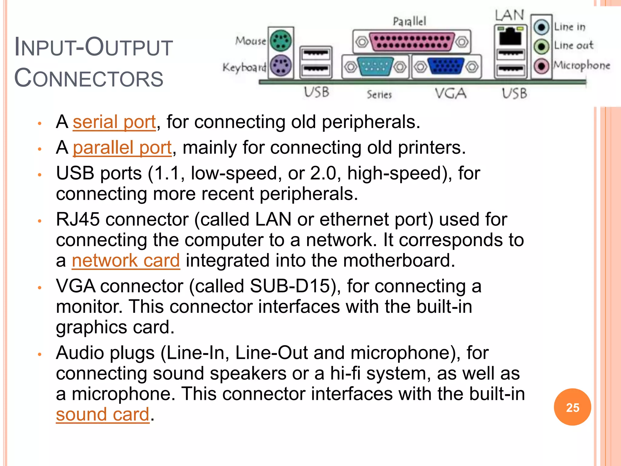 Introduction of Motherboard with labelling parts | PPT