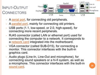 Introduction of Motherboard with labelling parts | PPT