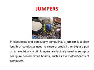 Motherboard parts & functions | PDF