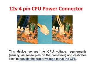 Motherboard parts & functions | PDF