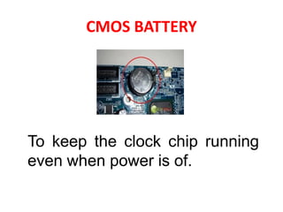 Motherboard parts & functions | PDF