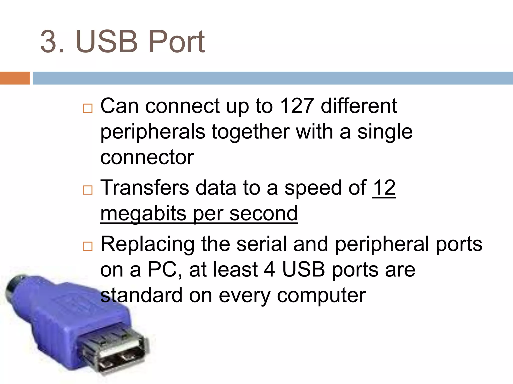 Motherboard + ports & connector | PPTX