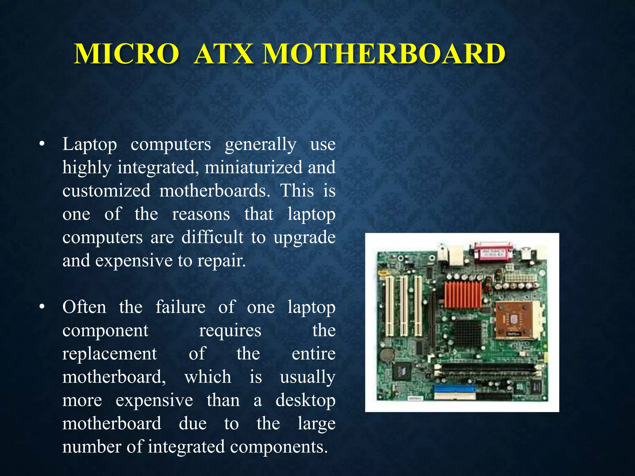 Motherboard ppt | PPTX