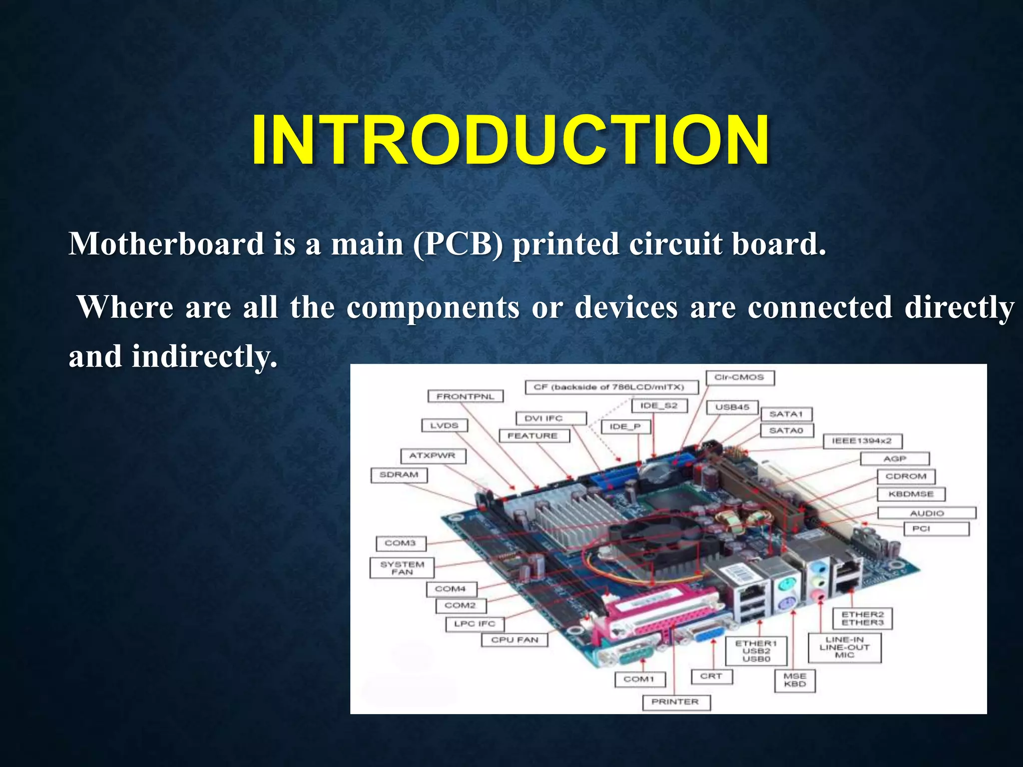 Motherboard ppt | PPTX