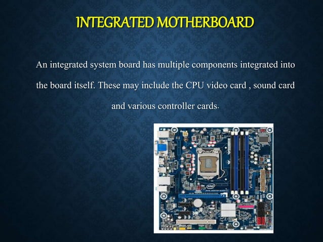 Motherboard ppt | PPTX