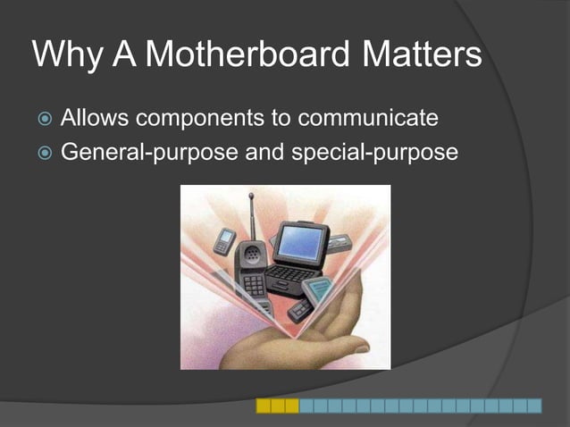 Motherboard presentation it | PPTX | Computing | Technology & Computing