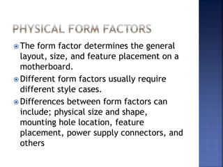 Computer Motherboard | PPTX