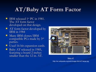 Motherboards (A+) | PPT
