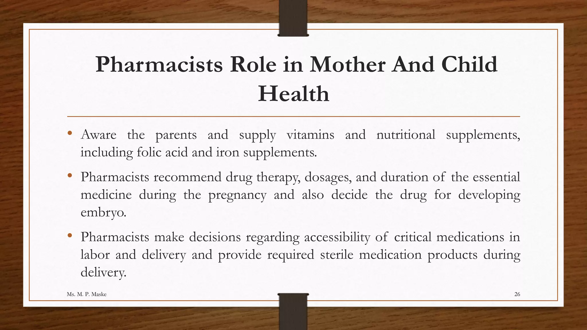 Mother And Child Health | PDF