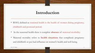 Mother And Child Health | PDF
