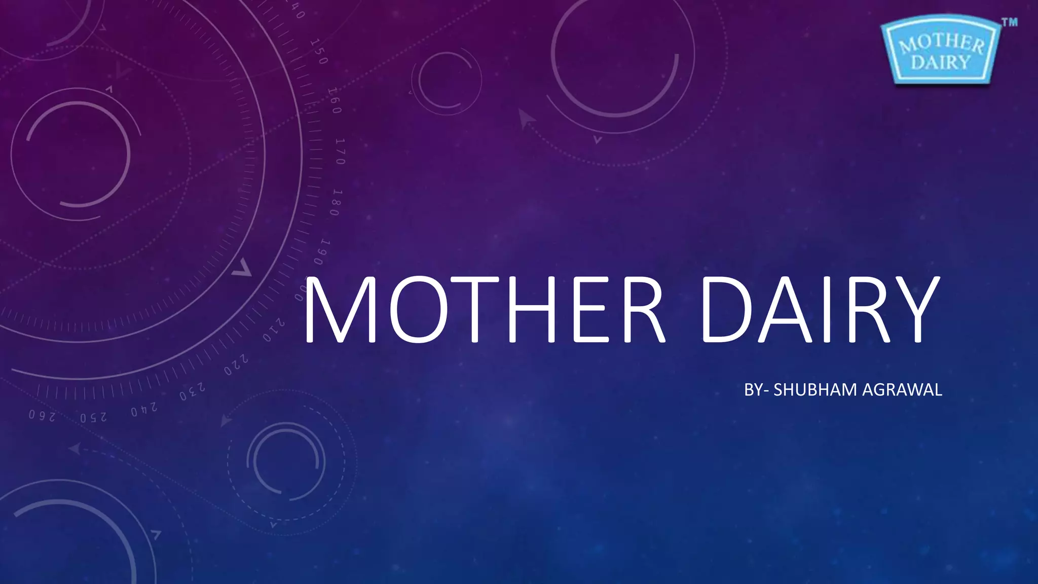 Mother dairy | PPTX