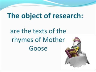 Mother goose.. | PPT