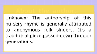 Mother Goose Nursery Rhymes: Exploring the Rich History, Meaning, and ...