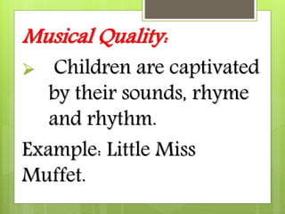 Mother goose rhymes | PPTX