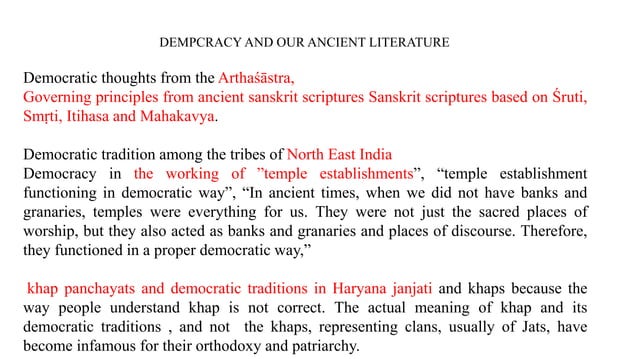 Mother of Democracy :Tracing the roots of Indian democracy ‘Bharat ...