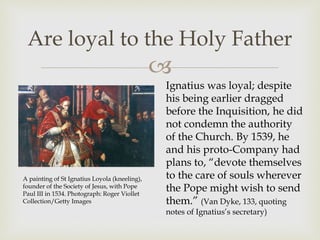 Mother Pauline, Sister of Ignatius | PPTX