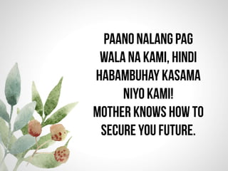 Mothers Day Quotes Tagalog