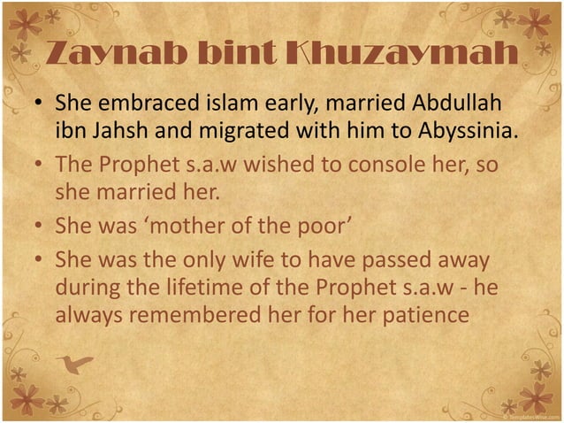 Mothers of the believers pt. 1 | PPT | Islam | Religion & Spirituality