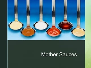Mother Sauces.pdf | Cooking | Food & Drink
