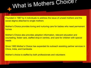 Mothers choice | PDF
