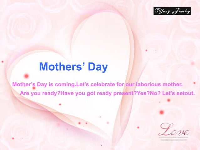 Mothers'day | PPT