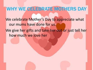 Mother's Day | PPTX
