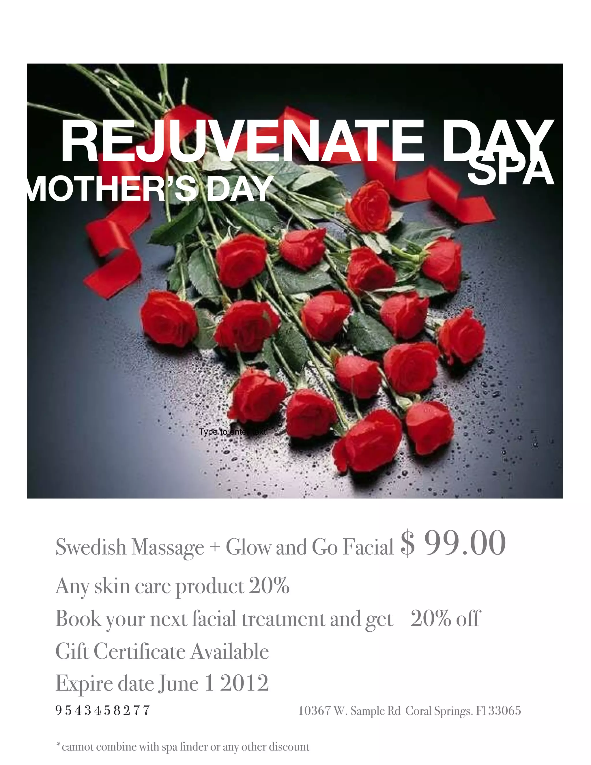 Mother's Day Special at Rejuvenate Day SPa | PAGES | Skin Care | Beauty