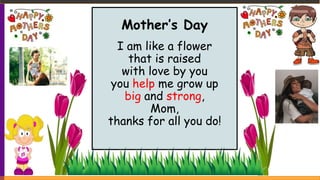 ESL Lesson for Kids Mother's Day | PPTX