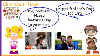 ESL Lesson for Kids Mother's Day | PPTX