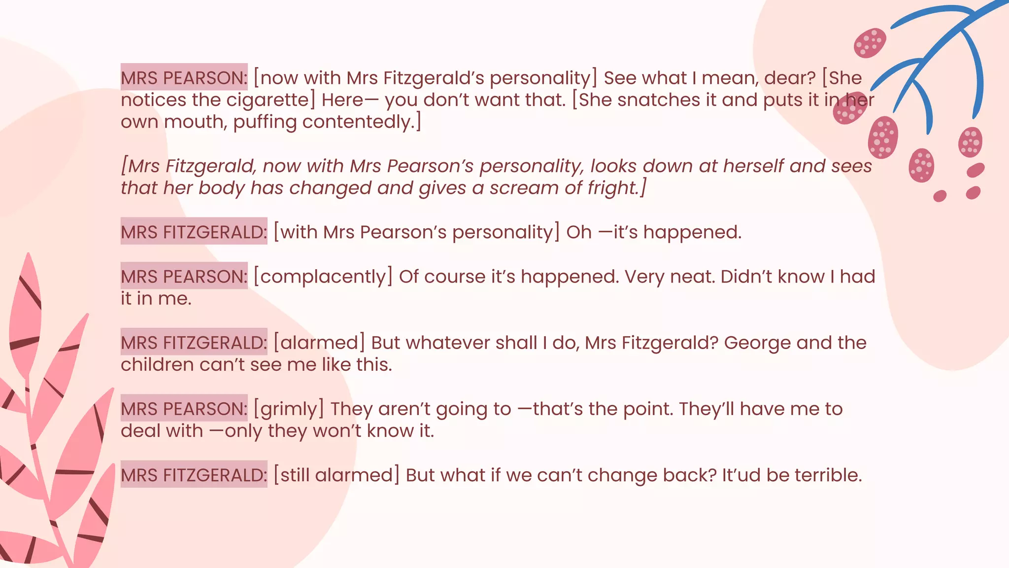 Mother's Day English Chapter Grade 11 | PPTX